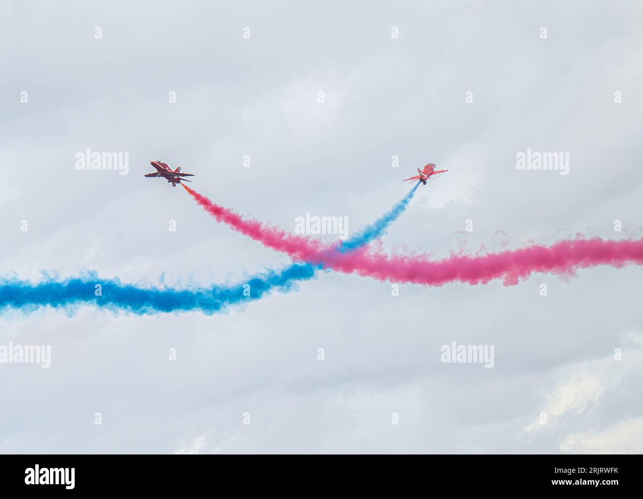 The Red Arrows At Blackpool Stock Photo - Alamy