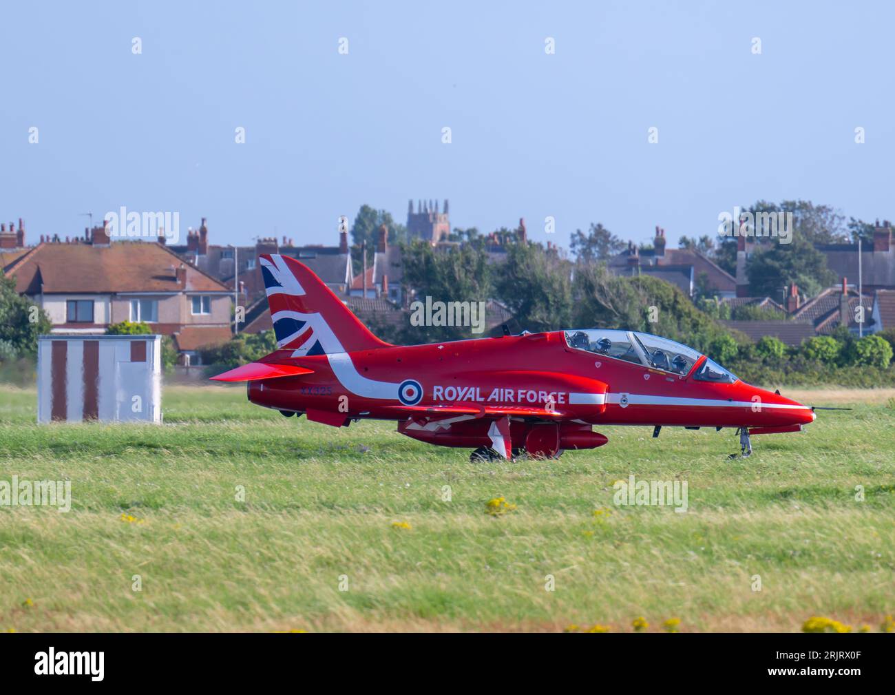 The Red Arrows At Blackpool Stock Photo - Alamy