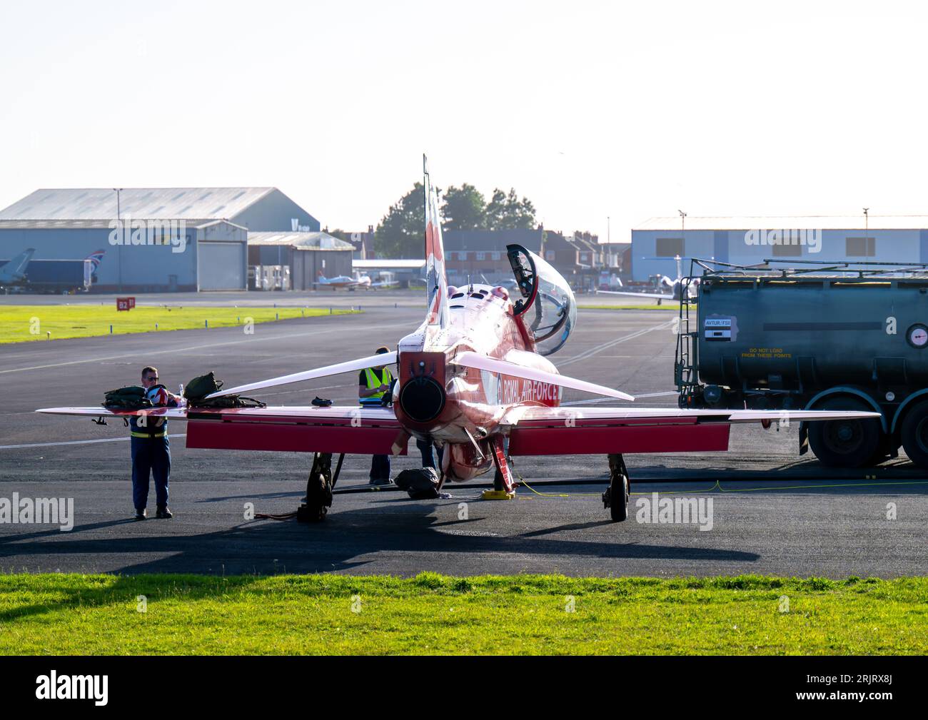 The Red Arrows At Blackpool Stock Photo - Alamy