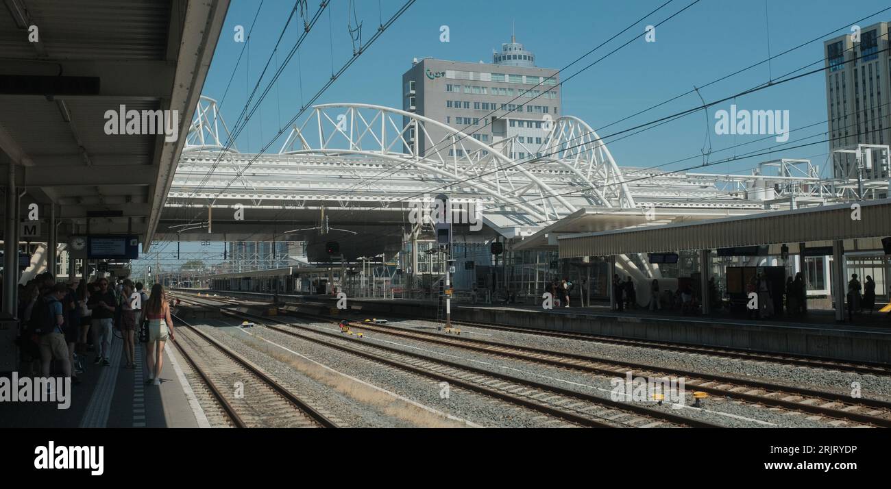 The Leiden Centraal railway station in the Netherlands Stock Photo - Alamy