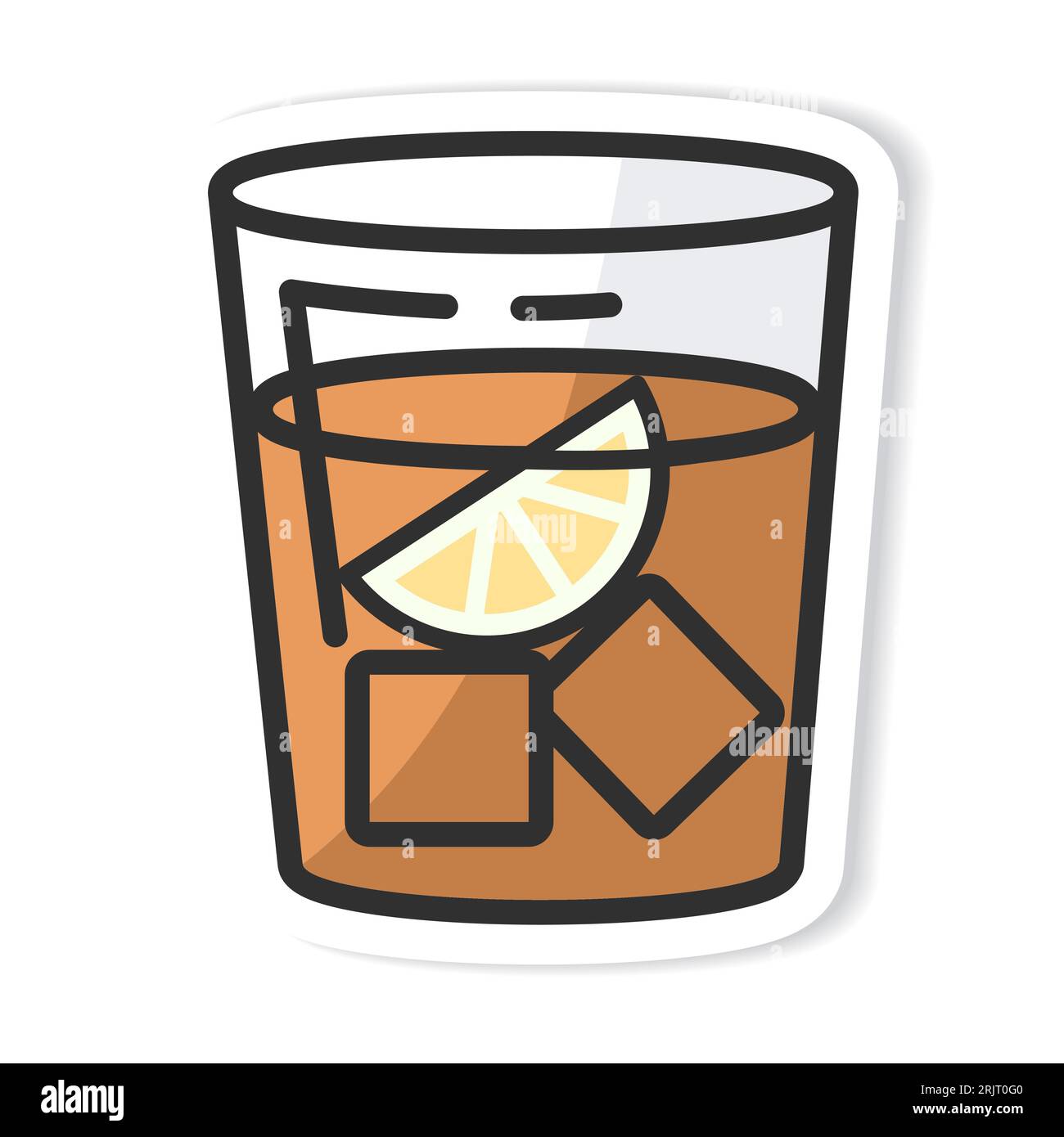 Cola brandy Stock Vector Images - Alamy