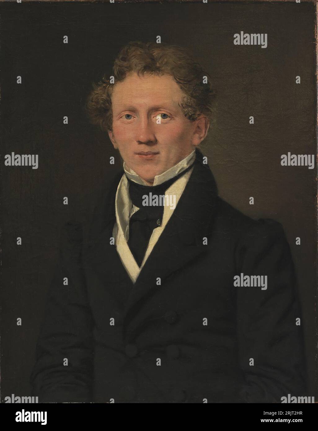 Skibsintendant Theodor Emil Ludvigsen 1829 by Christian Albrecht Jensen ...