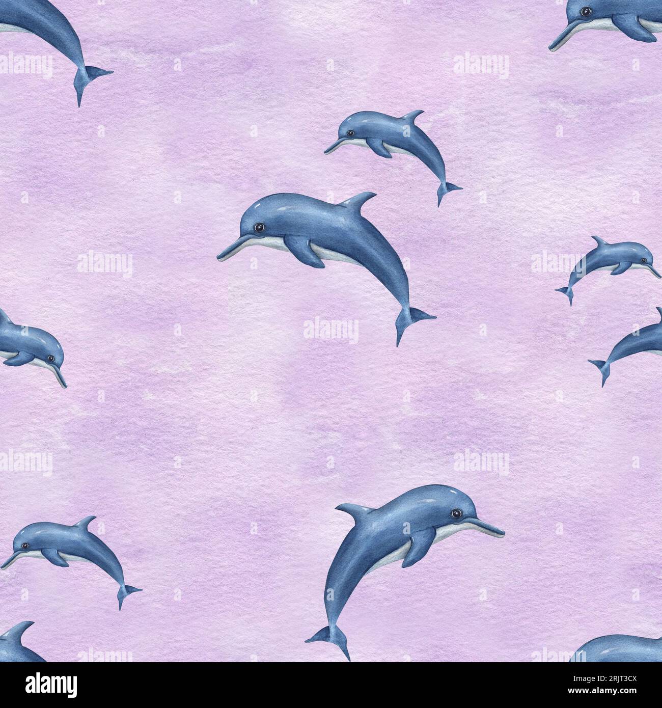 Blue Dolphins Jumping Wallpaper