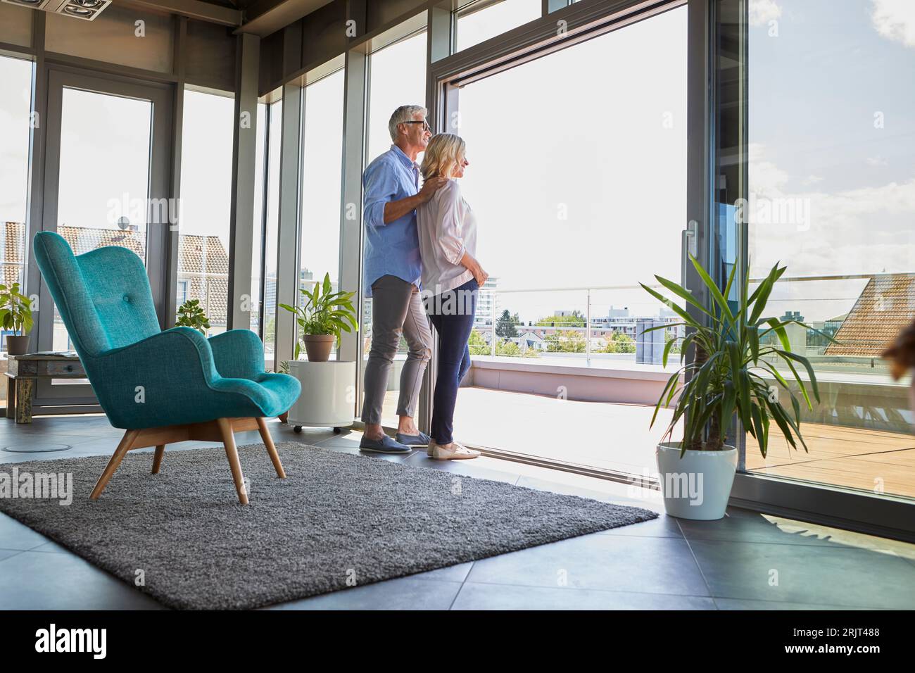 Looking out from balcony hi-res stock photography and images - Alamy