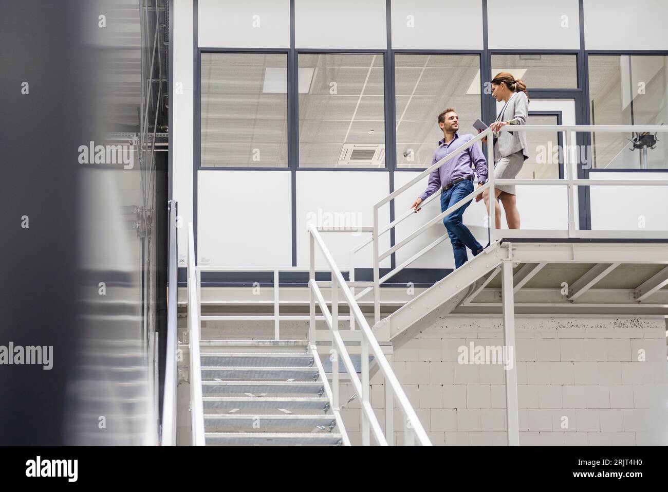 Teamwork stairs hi-res stock photography and images - Alamy