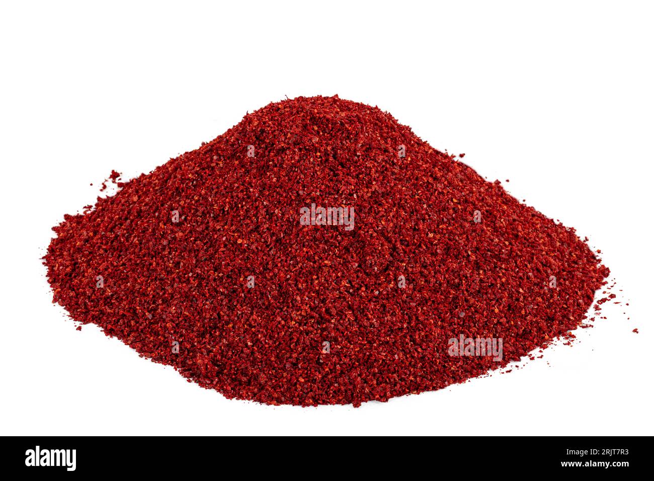 Sweet pepper drying. Ground of red pepper in wooden bowl with raw ...