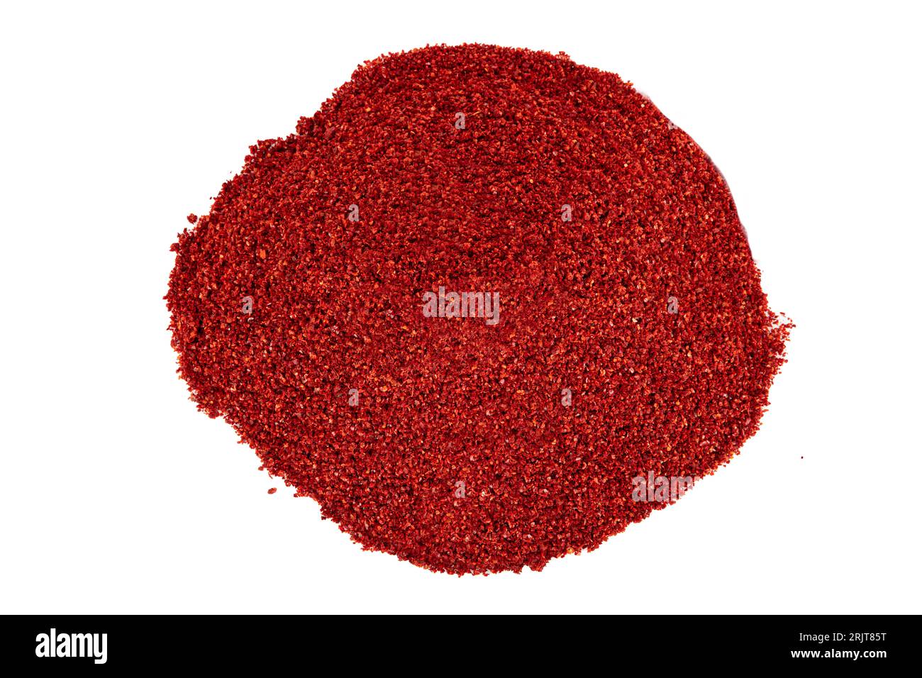 Sweet pepper drying. Ground of red pepper in wooden bowl with raw ...