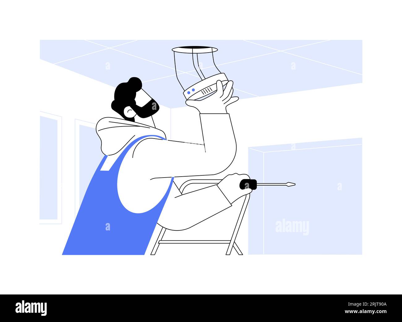 CO2 alarm abstract concept vector illustration Stock Vector Image & Art ...