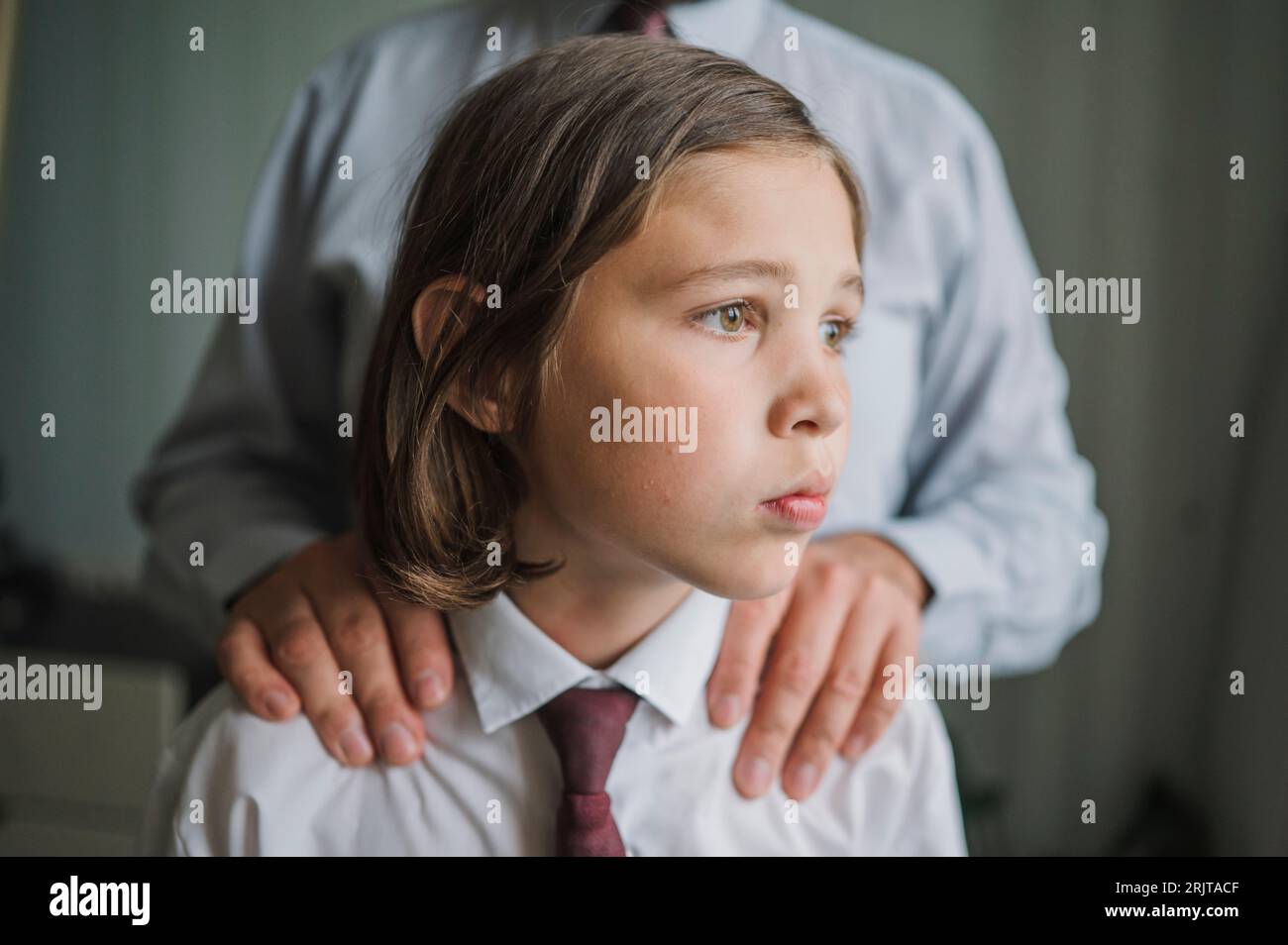 Father and son thinking hi-res stock photography and images - Alamy