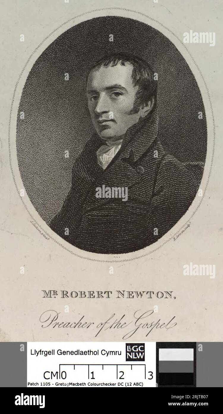 Mr. Robert Newton 1840s by Edward Scriven Stock Photo - Alamy