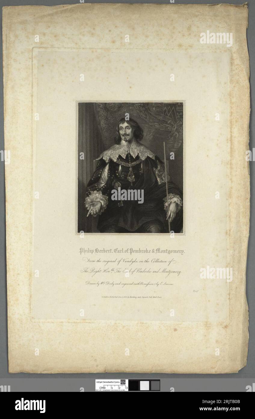 Philip Herbert, Earl of Pembroke & Montgomery 1827 by Edward Scriven ...
