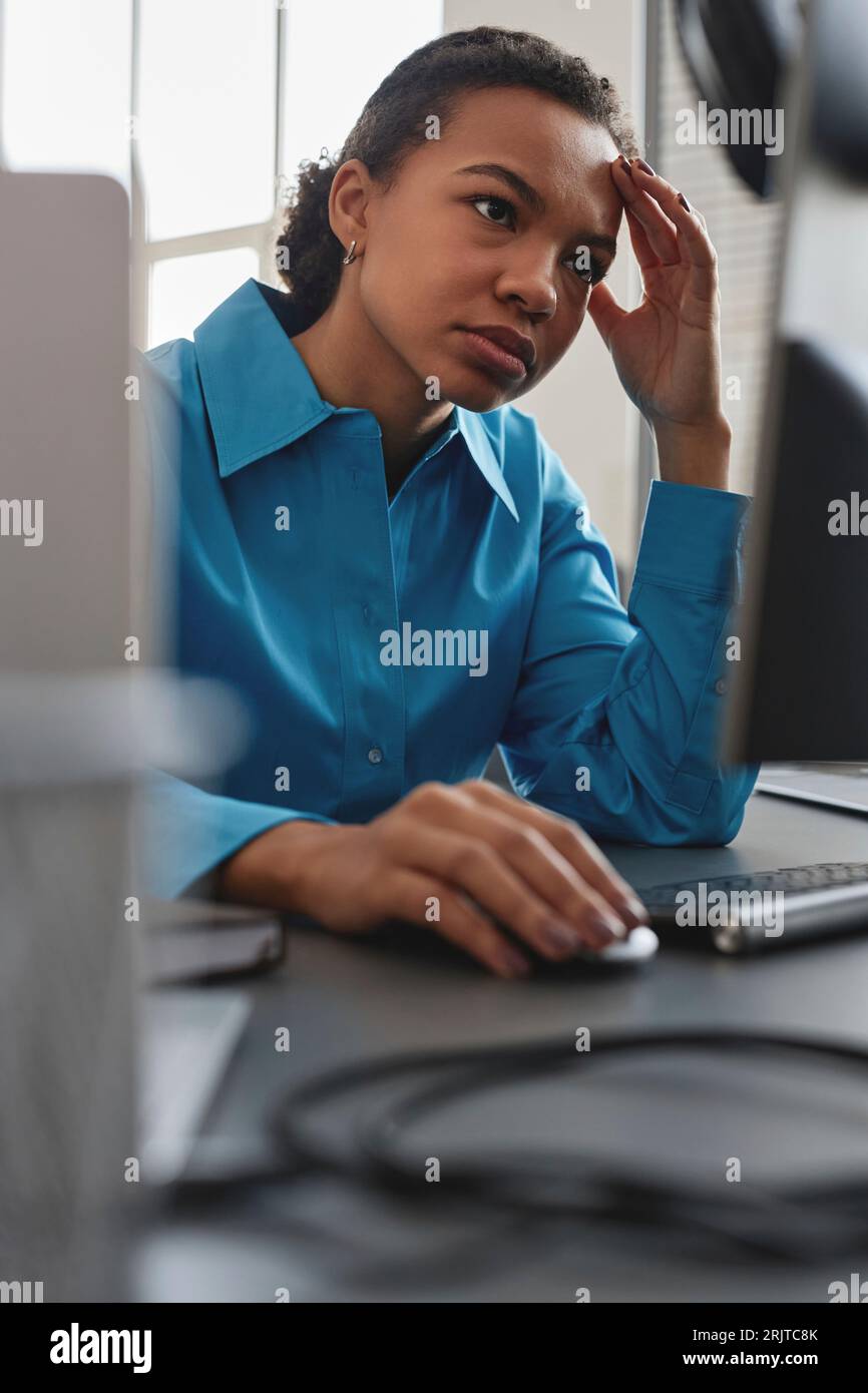 Stressed computer programmer working on desktop PC Stock Photo - Alamy Stressed computer programmer working on desktop PC Stock Photo - Alamy