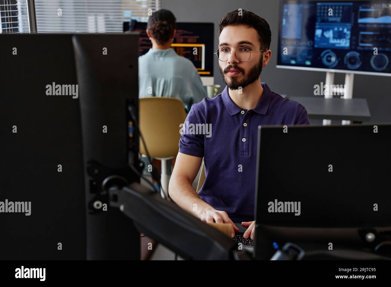 Two female professionals using hi-res stock photography and images - Alamy