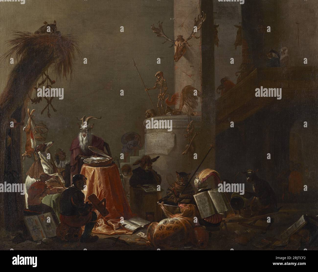 College animals hi-res stock photography and images - Alamy