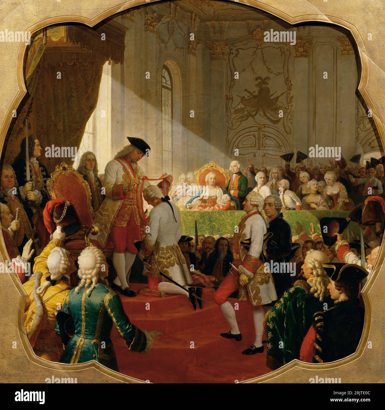 First promotion to the Military Maria Theresa Order in 1758 circa 1868 ...