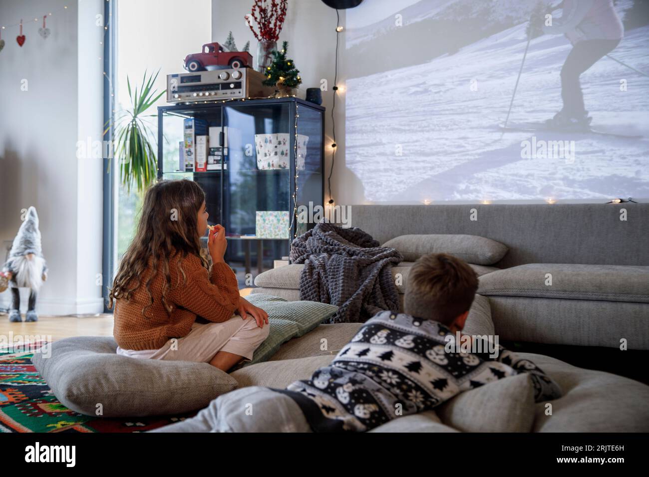 Sister watching family hi-res stock photography and images - Alamy