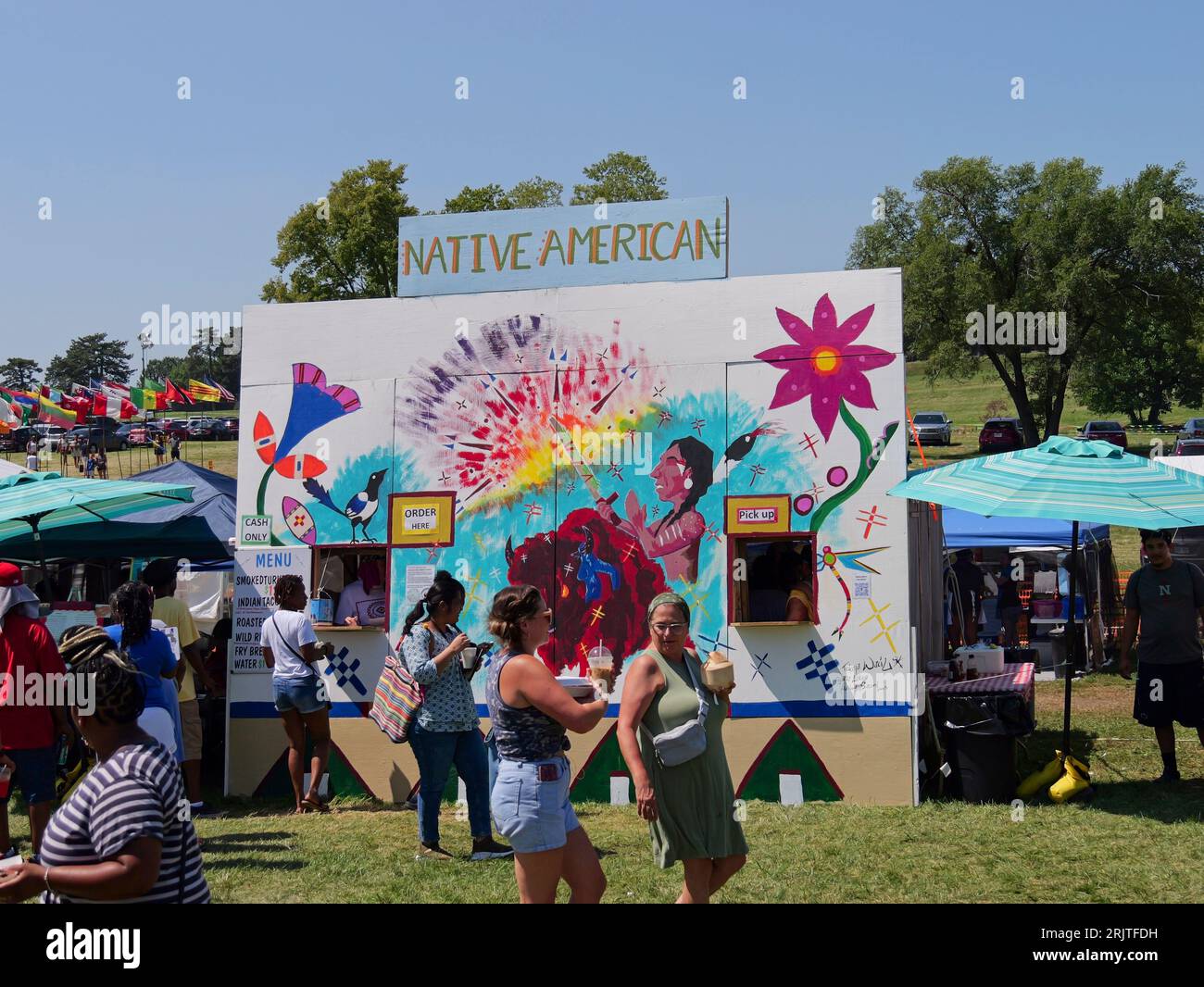 Kansas City, Missouri - August 19, 2023: Ethnic Enrichment Festival - Annual Global Food, Dance ...