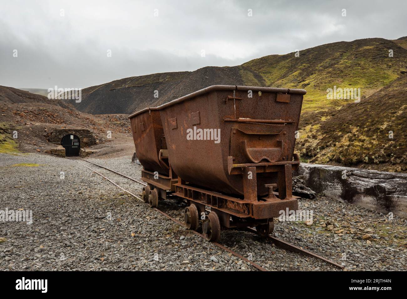 Nenthead Mines, North Pennines National Landscape, Cumbria Stock Photo ...