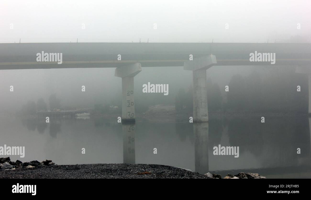 A scenic view of the Fort Loudon Dam in Loudon County, Tennessee, is ...