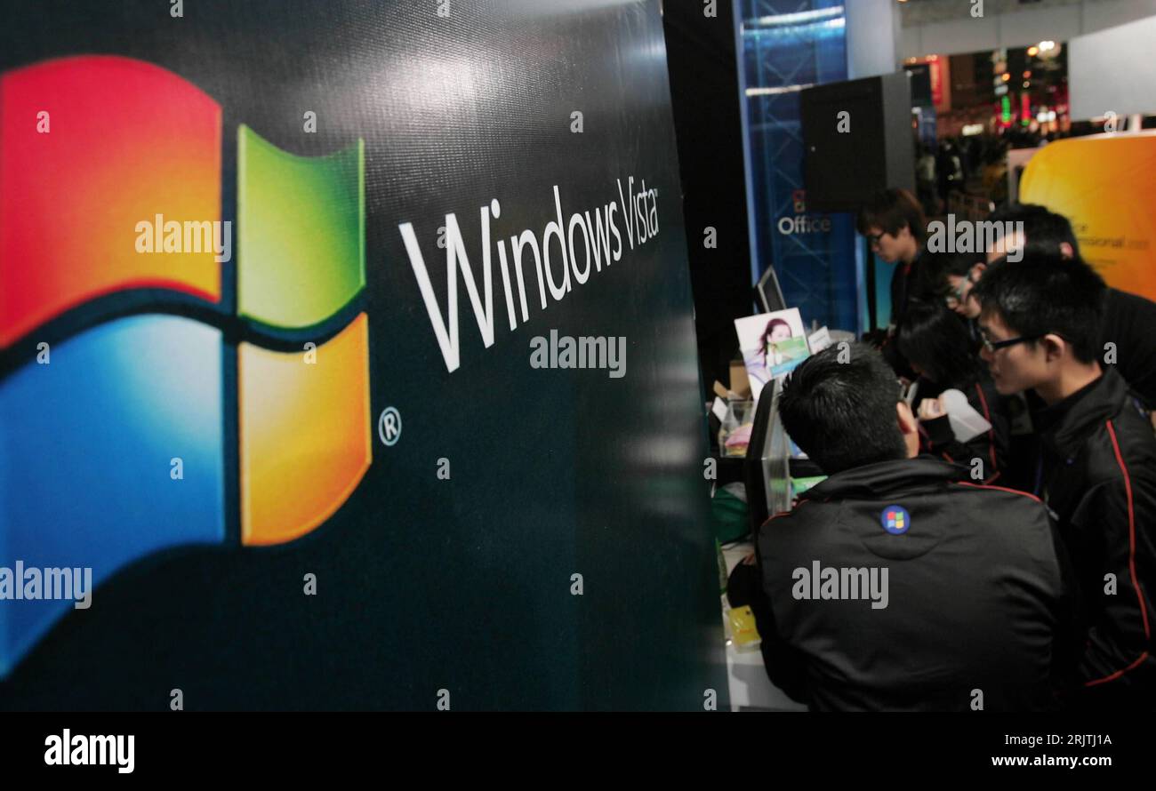 Windows vista logo hi-res stock photography and images - Alamy