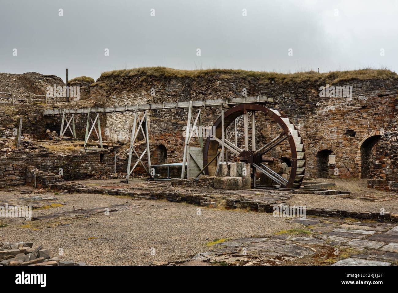 Nenthead Mines, North Pennines National Landscape, Cumbria Stock Photo ...