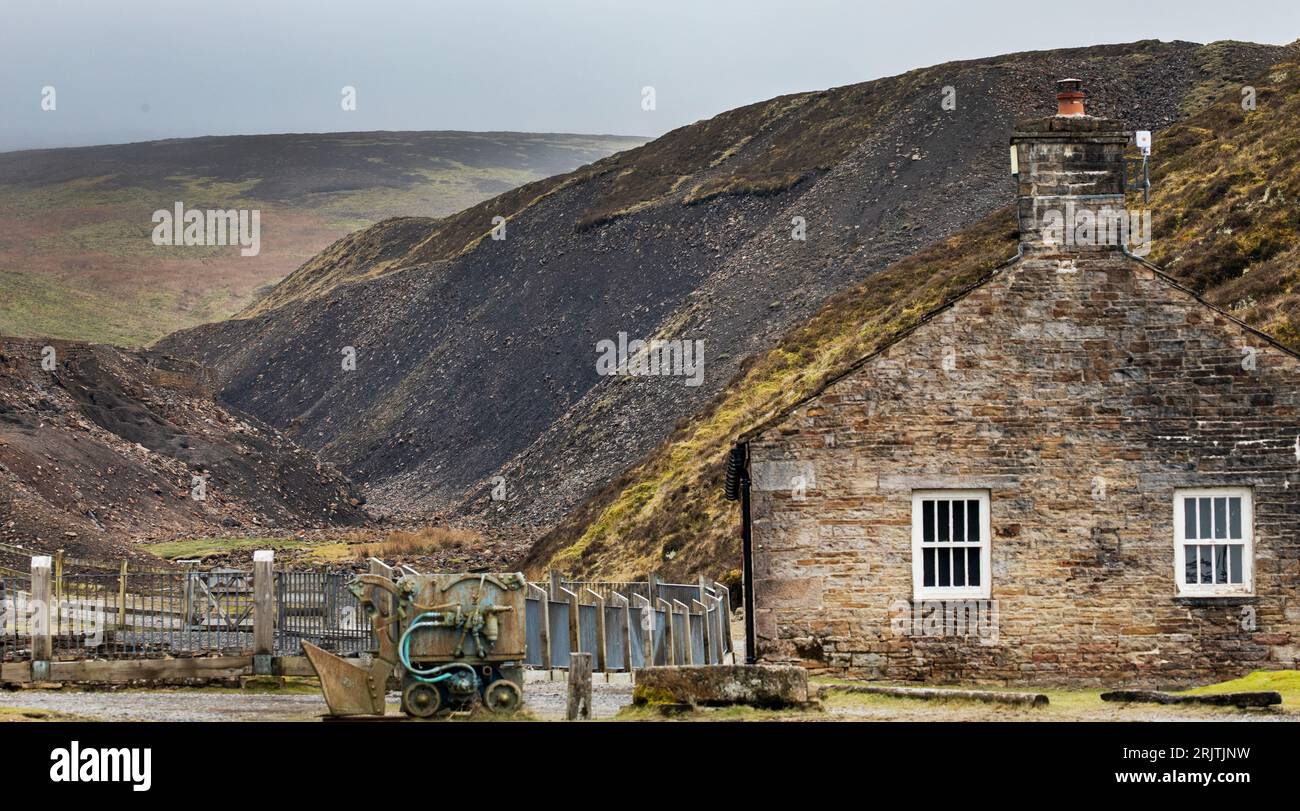 Nenthead Mines, North Pennines National Landscape, Cumbria Stock Photo ...
