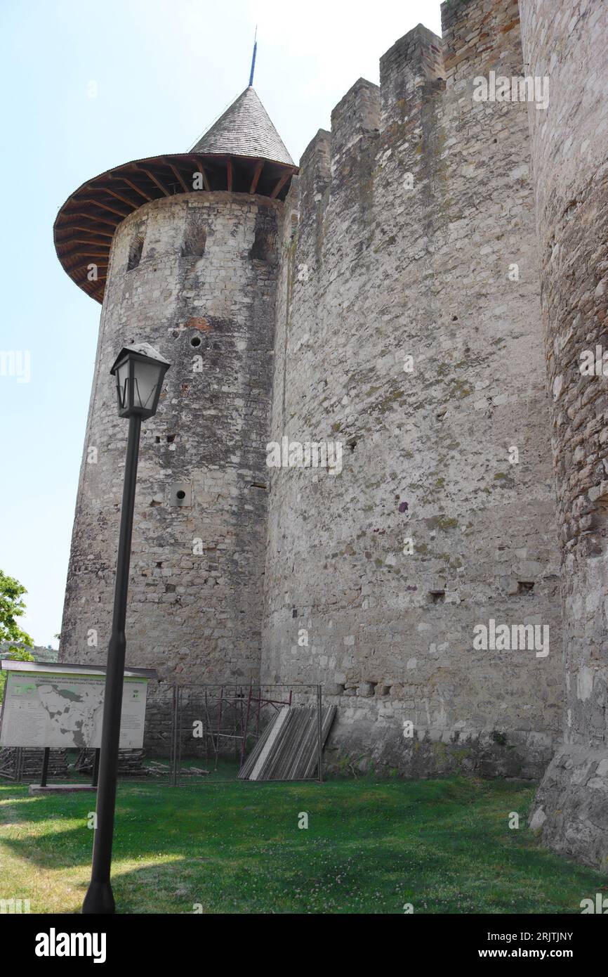 Soroca, Moldova - June 24, 2023: View of medieval fort in Soroca. Fort ...