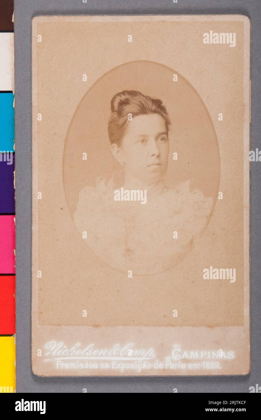 Mulher Anônima (69) 1896 by Julius Nickelsen Stock Photo - Alamy