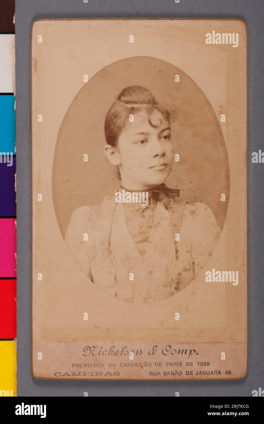 Mulher Anônima (71) 13 July 1891 by Julius Nickelsen Stock Photo - Alamy