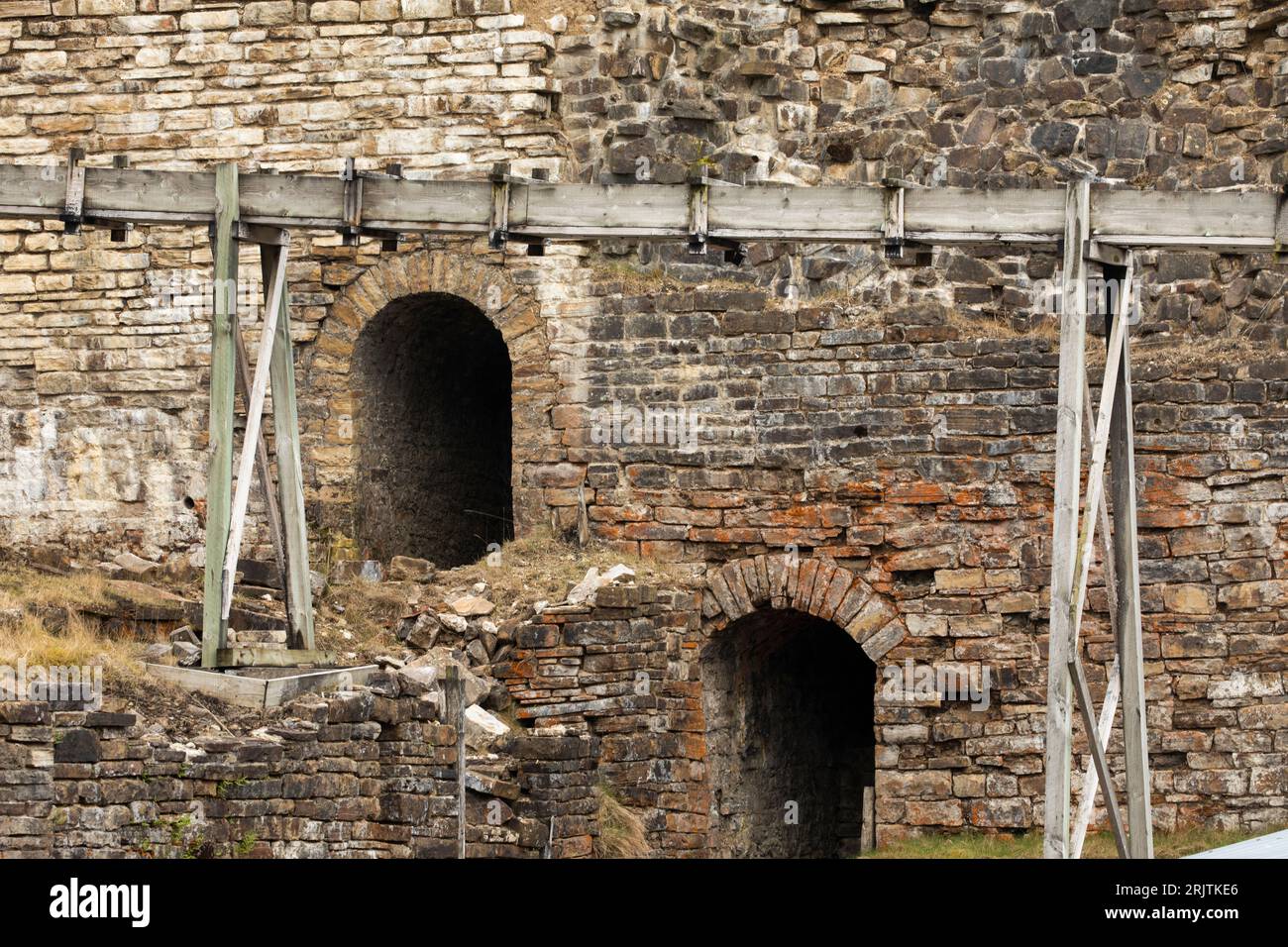 Nenthead Mines, North Pennines National Landscape, Cumbria Stock Photo ...