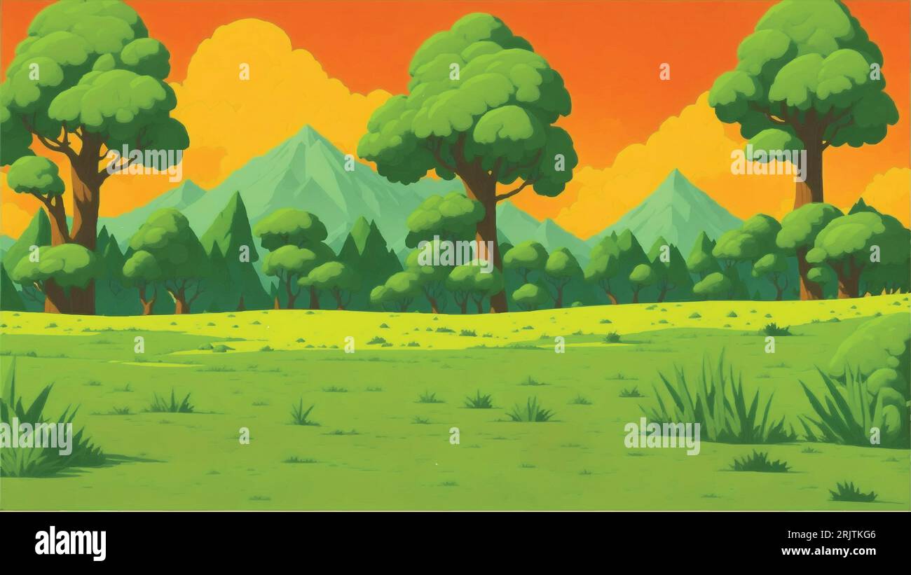 Dawn in mountains sun Stock Vector Images - Alamy