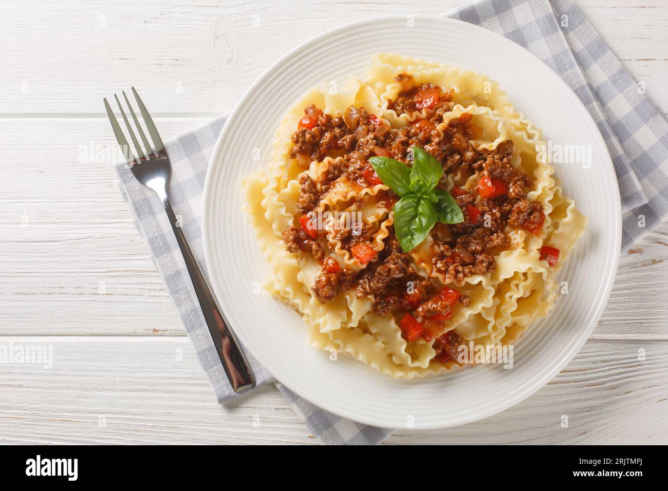 Pasta mafalde hi-res stock photography and images - Alamy