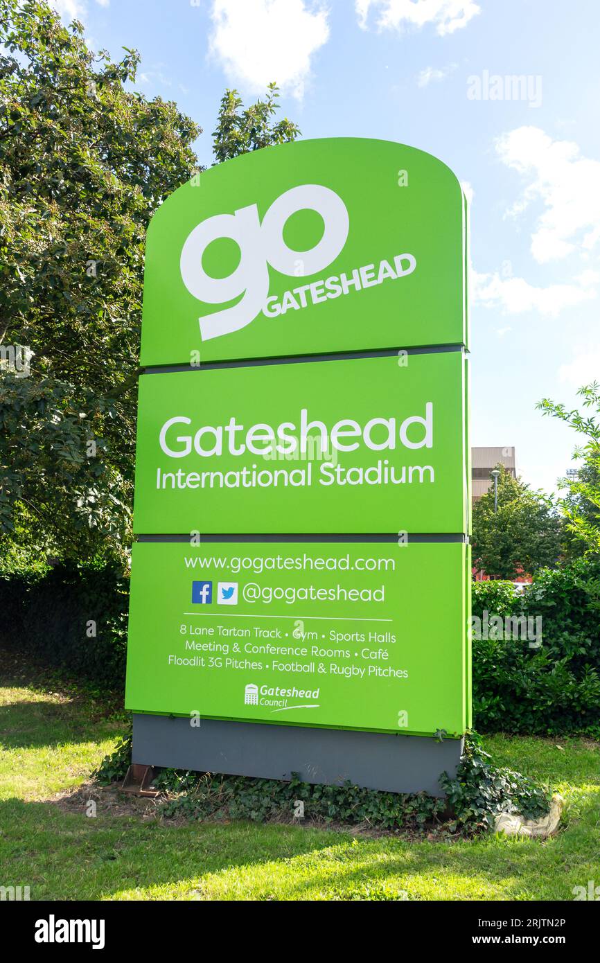 Gateshead international stadium hi-res stock photography and images - Alamy