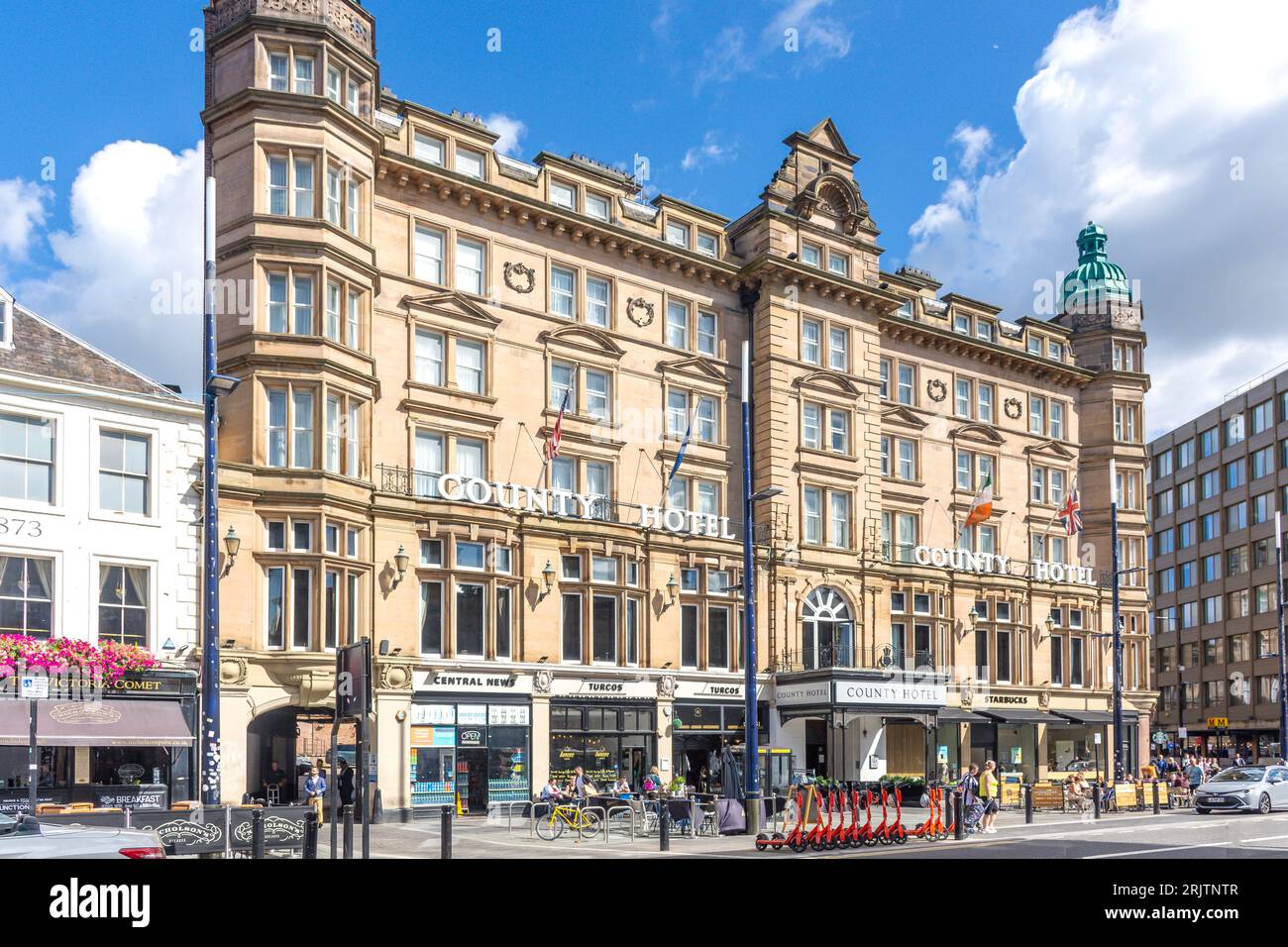 The County Hotel, Neville Street, Newcastle upon Tyne, Tyne and Wear ...
