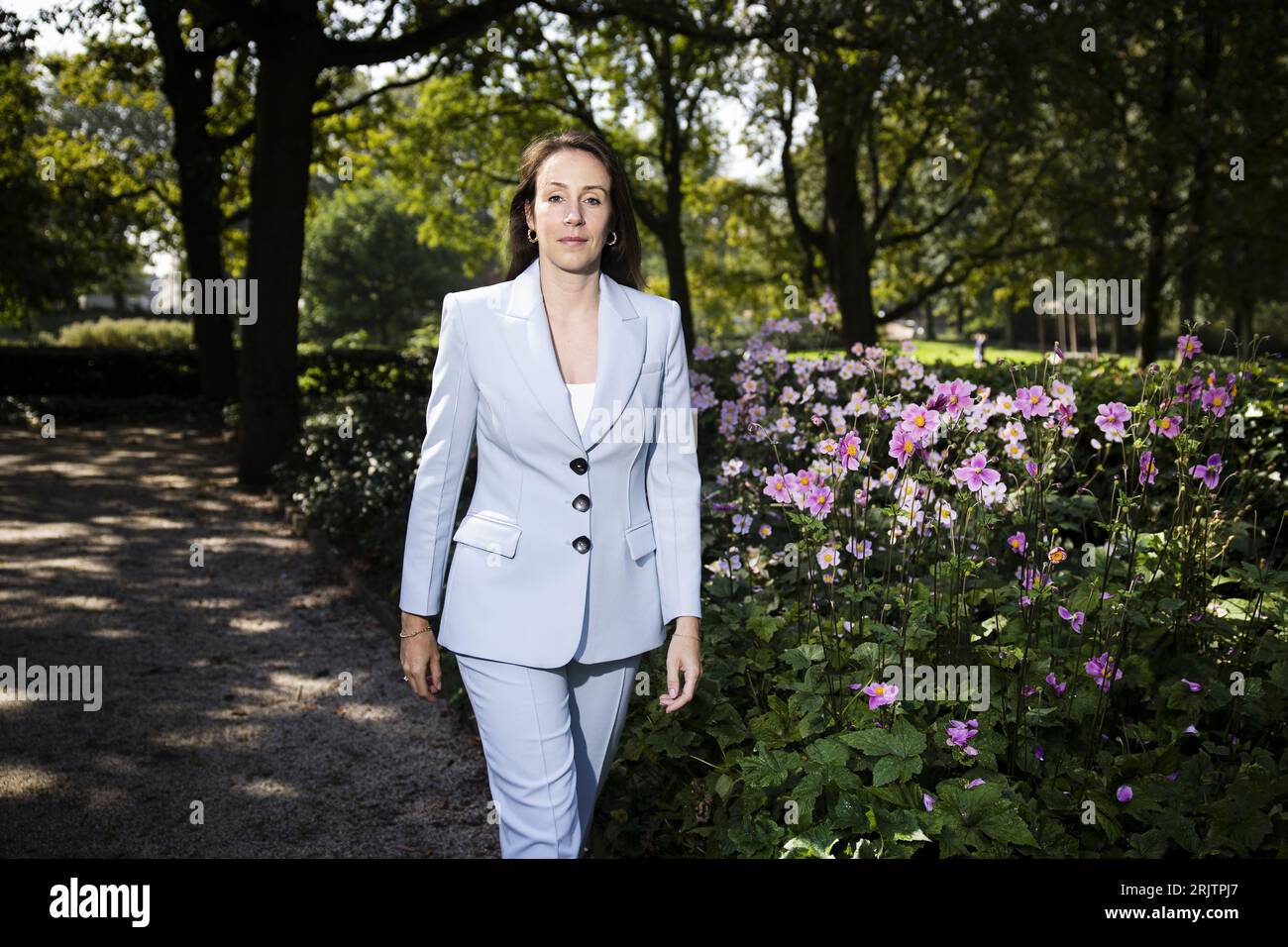 AMSTERDAM - Portrait of Claire Martens, leader of the Amsterdam VVD ...