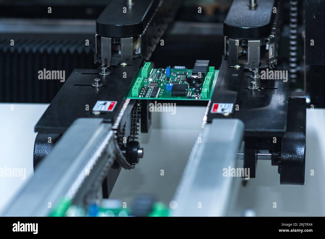 Perm, Russia - June 29, 2023: stage of printed circuit board production ...
