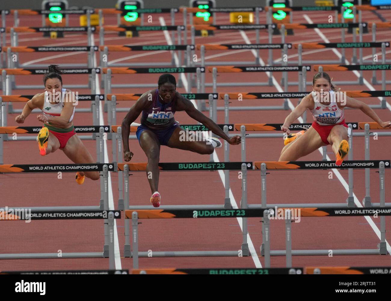 Nia ALI of USA Heat 2 100 METRES HURDLES WOMENduring the World ...