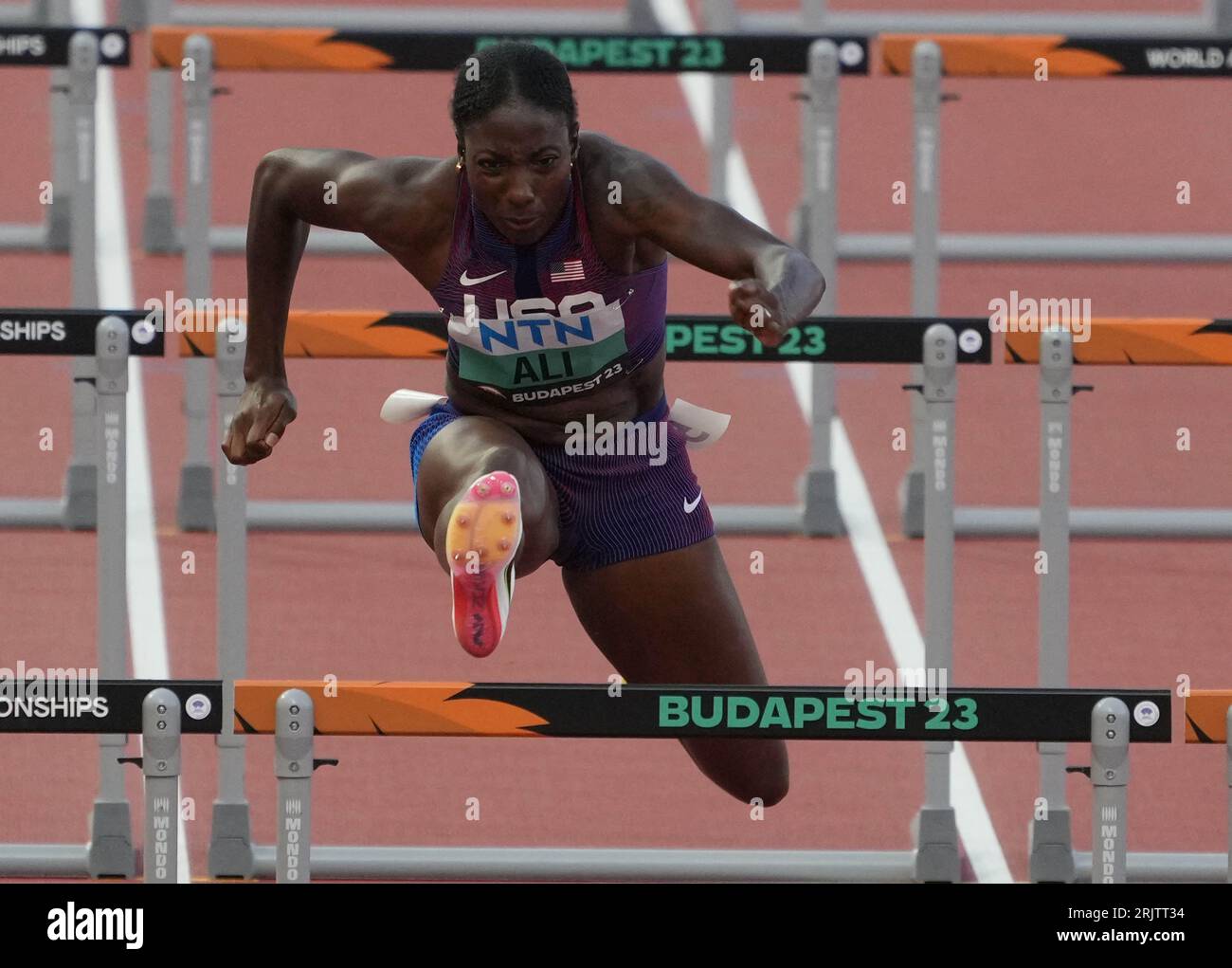 Nia ALI of USA Heat 2 100 METRES HURDLES WOMENduring the World ...