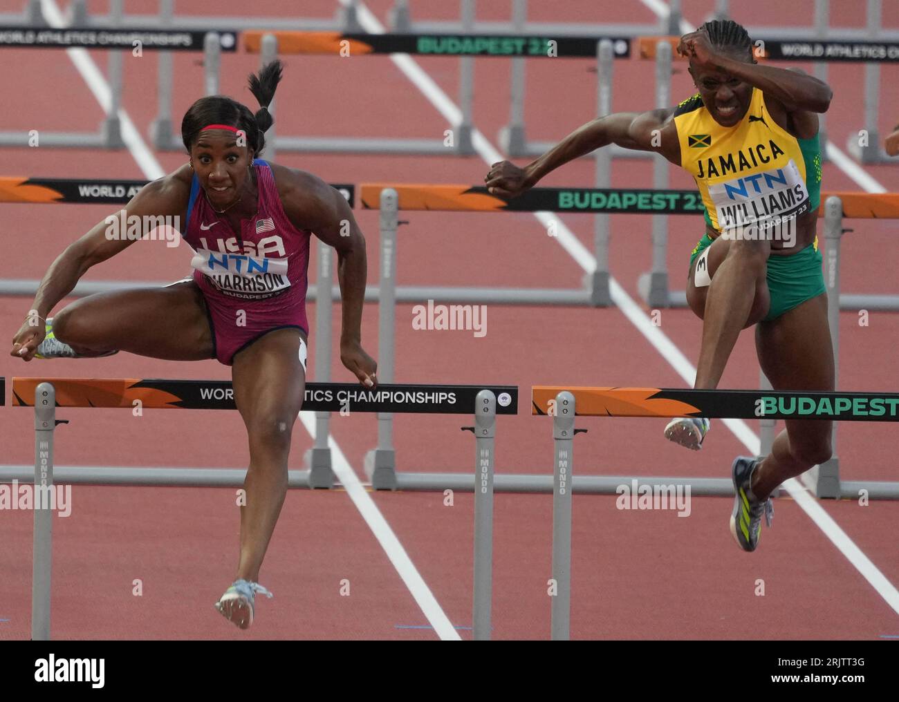 Kendra HARRISON of USA Heat 2 100 METRES HURDLES WOMENduring the World ...