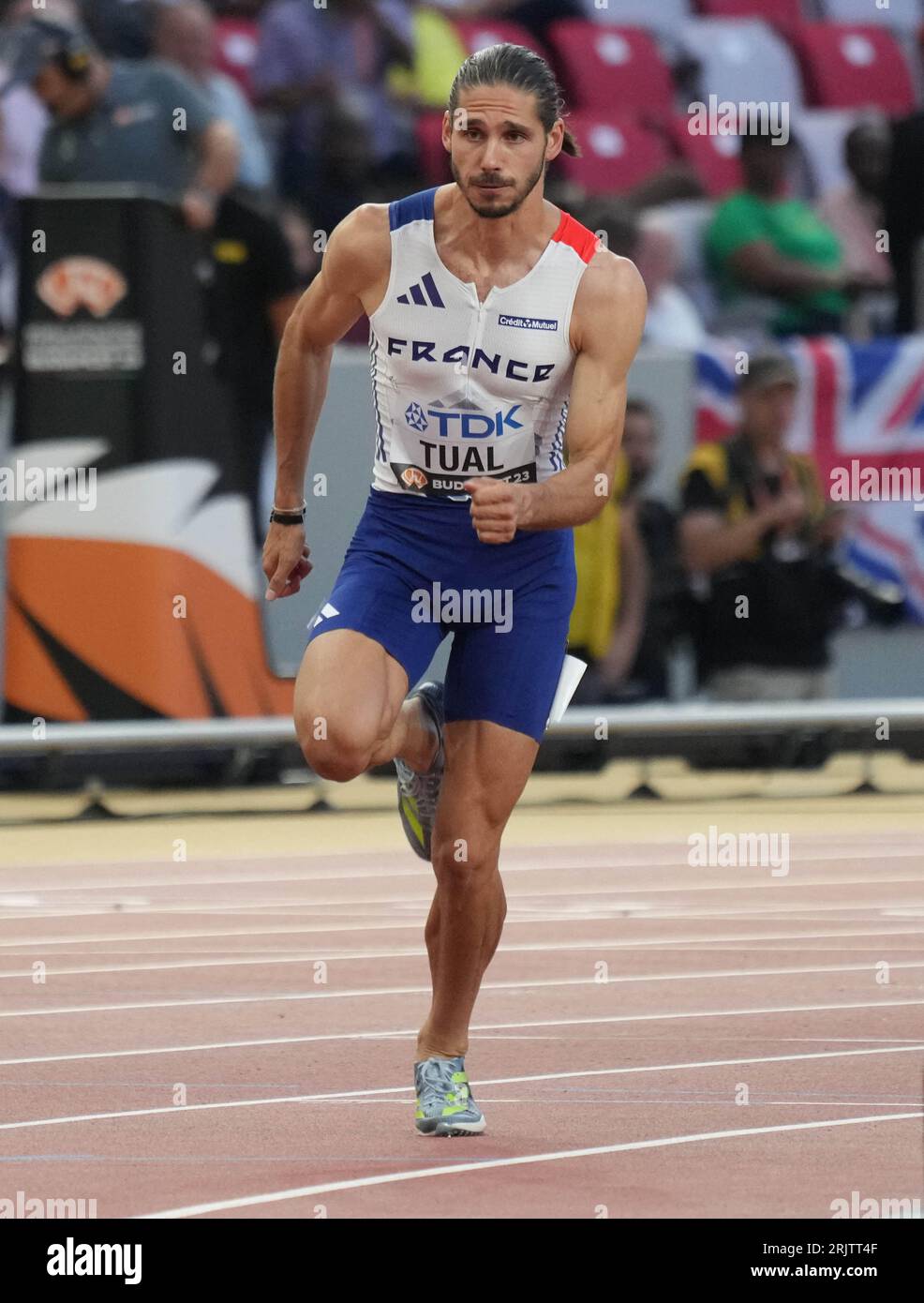 Gabriel TUAL of FRA Heat 1 800 METRES MEN during the World Athletics ...