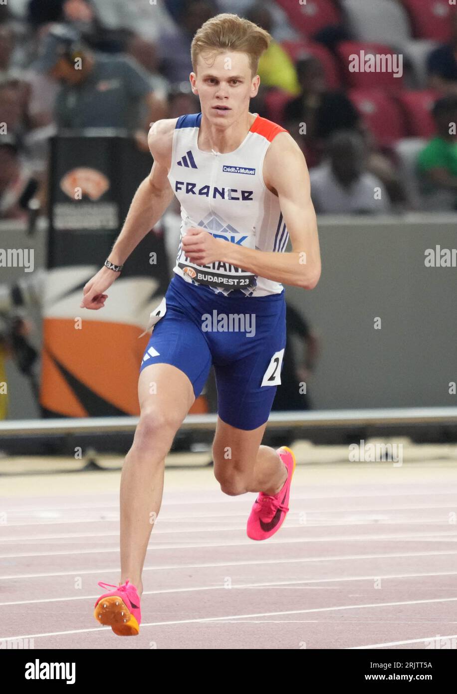 Yanis MEZIANE of FRA Heat 7 800 METRES MEN during the World Athletics ...