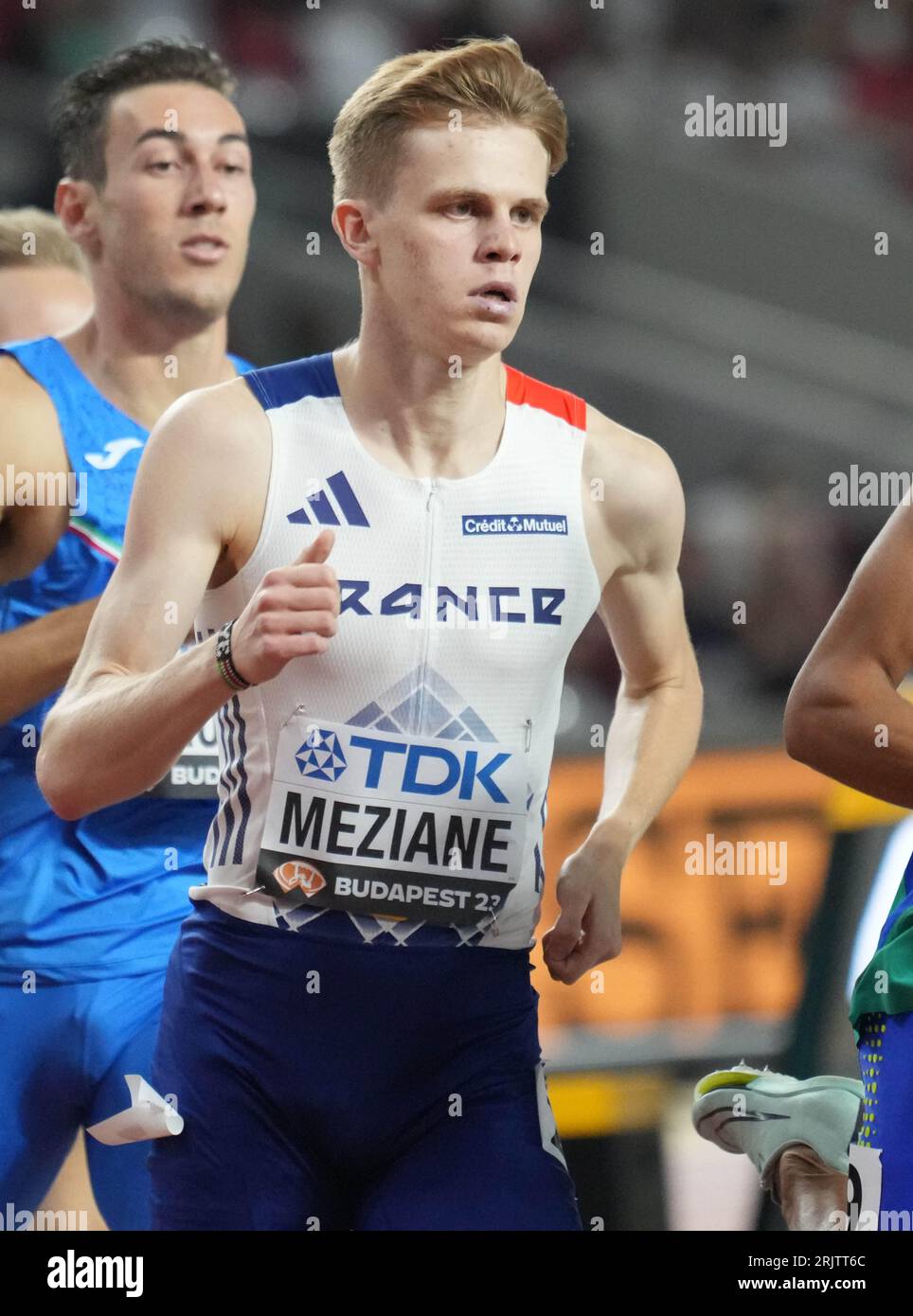 Budapest, Hungary. 23rd Aug, 2023. Yanis MEZIANE of FRA Heat 7 800 ...