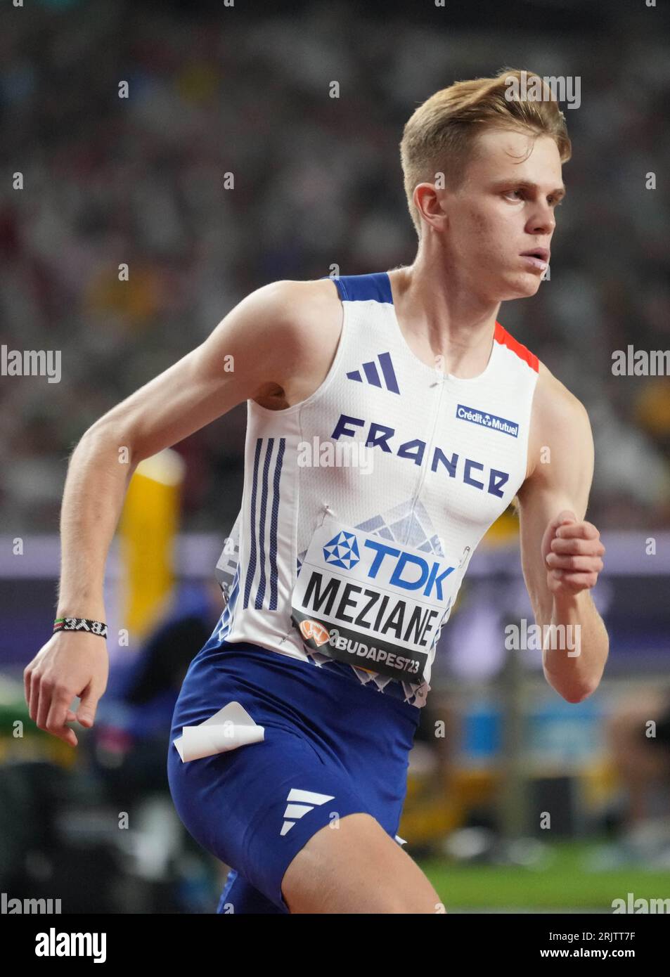 Budapest, Hungary. 23rd Aug, 2023. Yanis MEZIANE of FRA Heat 7 800 ...