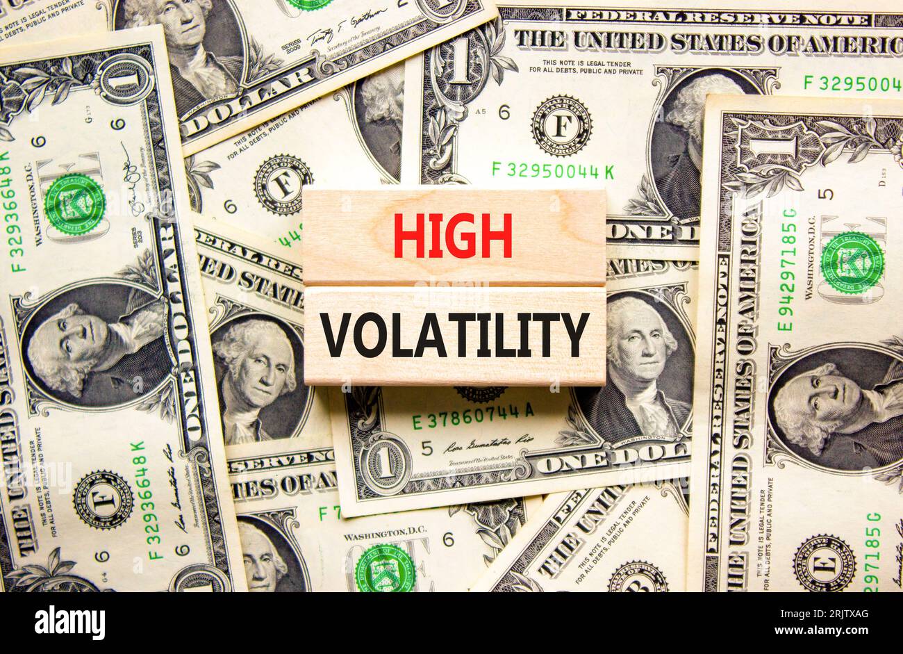 High volatility symbol. Concept words High volatility on beautiful ...