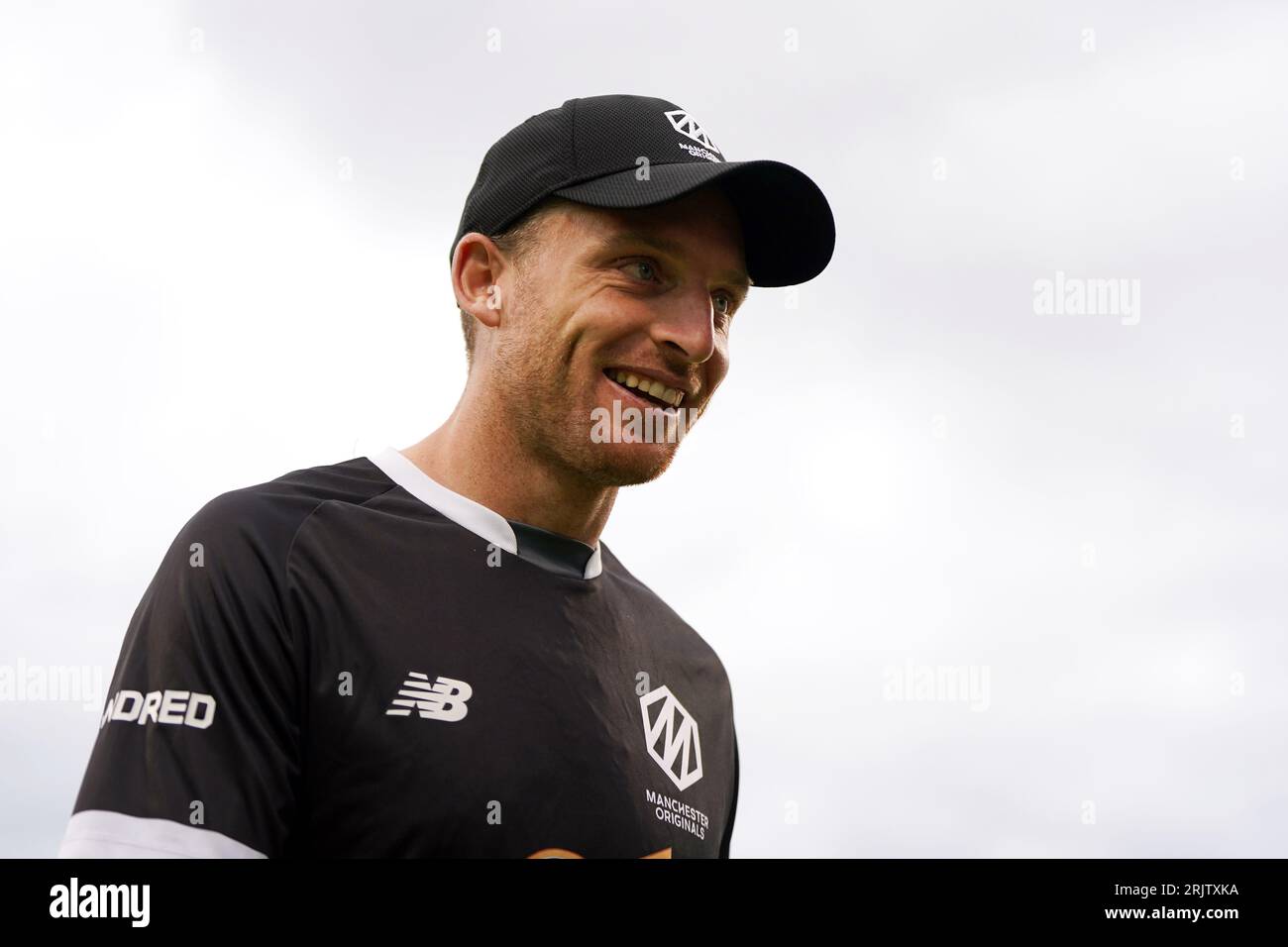 Manchester Originals captain Jos Buttler before The Hundred match at ...