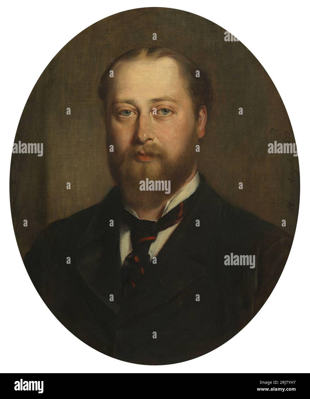 Albert Edward, Prince of Wales (1841-1910) 1875 by Heinrich von Angeli ...