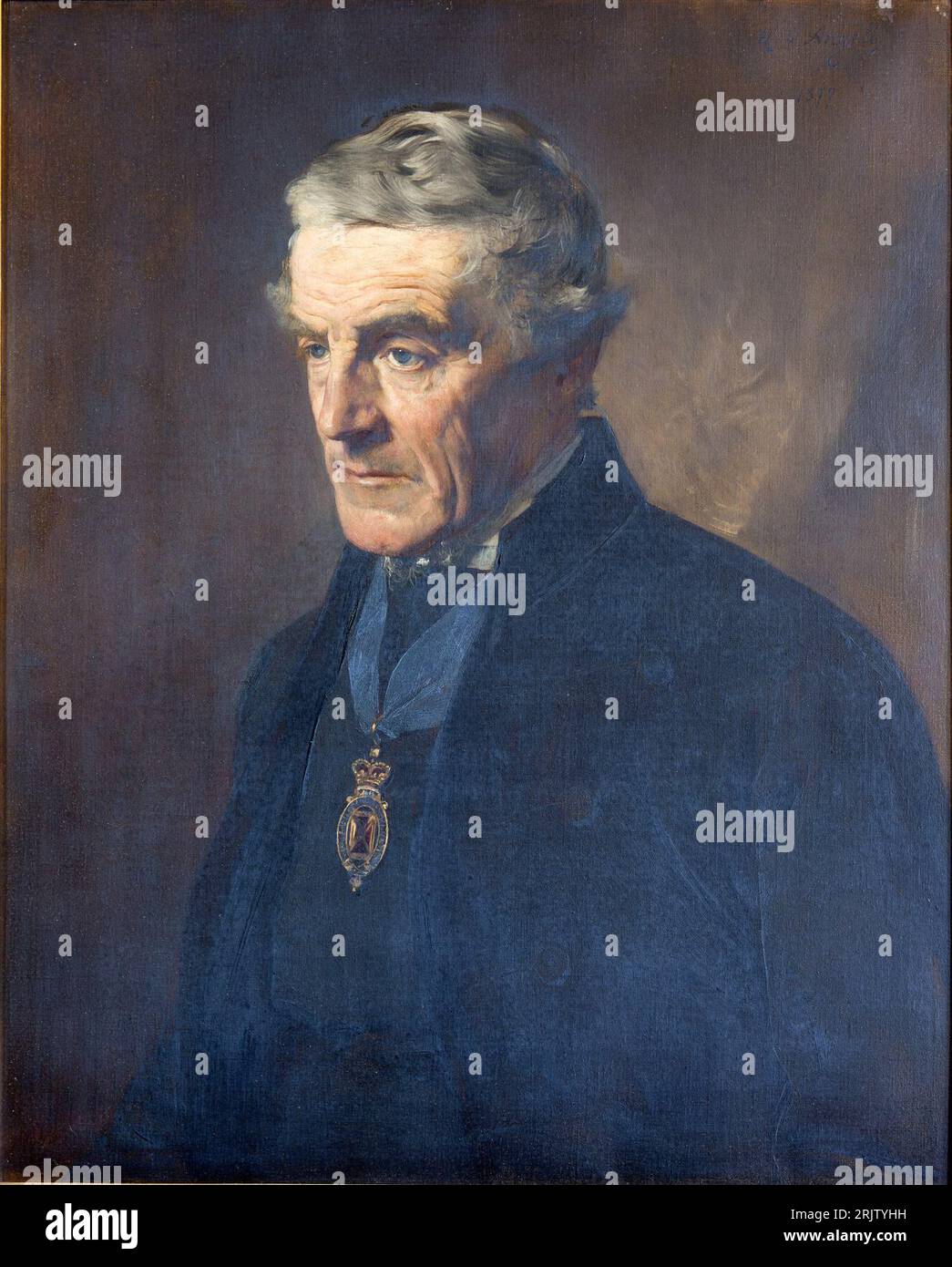 Gerald Wellesley, Dean of Windsor (1809-1882) 1877 by Heinrich von ...