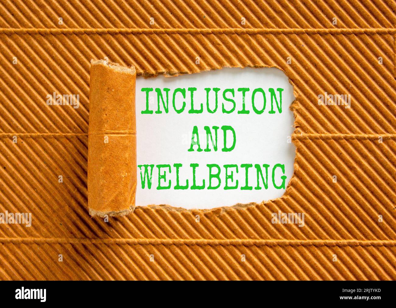 Inclusion and wellbeing symbol. Concept words Inclusion and wellbeing ...