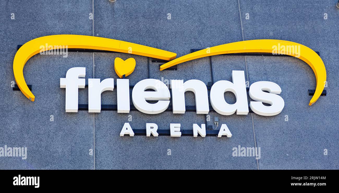 Friends arena fans sweden hi-res stock photography and images - Alamy