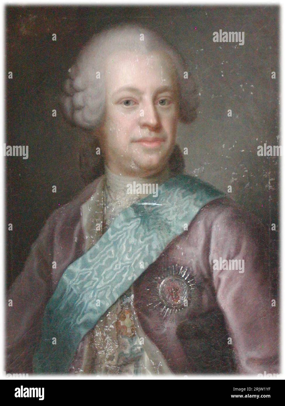 Portrait of Johan Hartvig Ernst Bernstorff 18th century by Peder Als ...